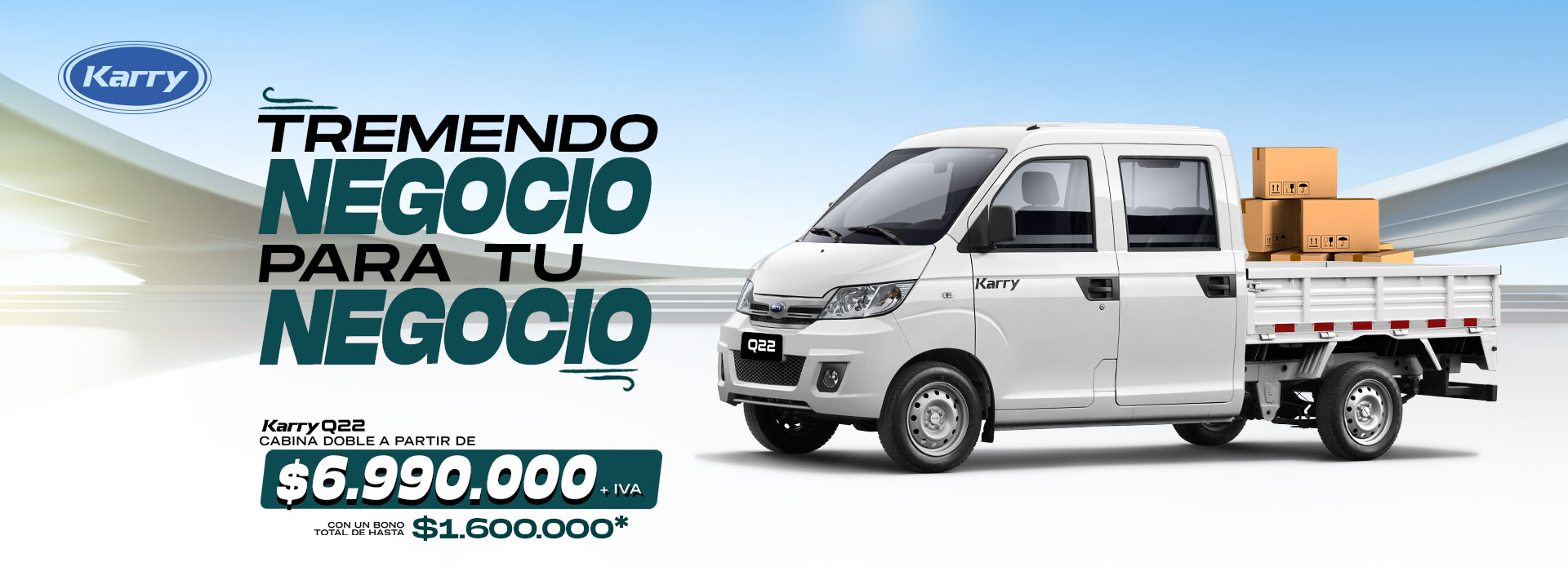 Karry Q22 Doble Cabina - Karry Chile - Automotriz Daniel Achondo