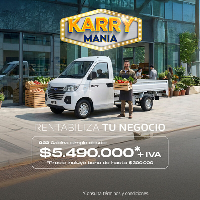 Karry Q22 Cabina simple - Automotriz Daniel Achondo - Cotiza aquí